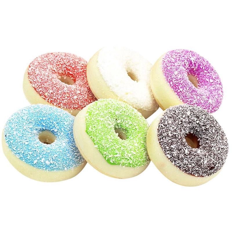 Squishy PU Simulation Cream Coconut Donut Toys Rising 7cm | Shopee ...