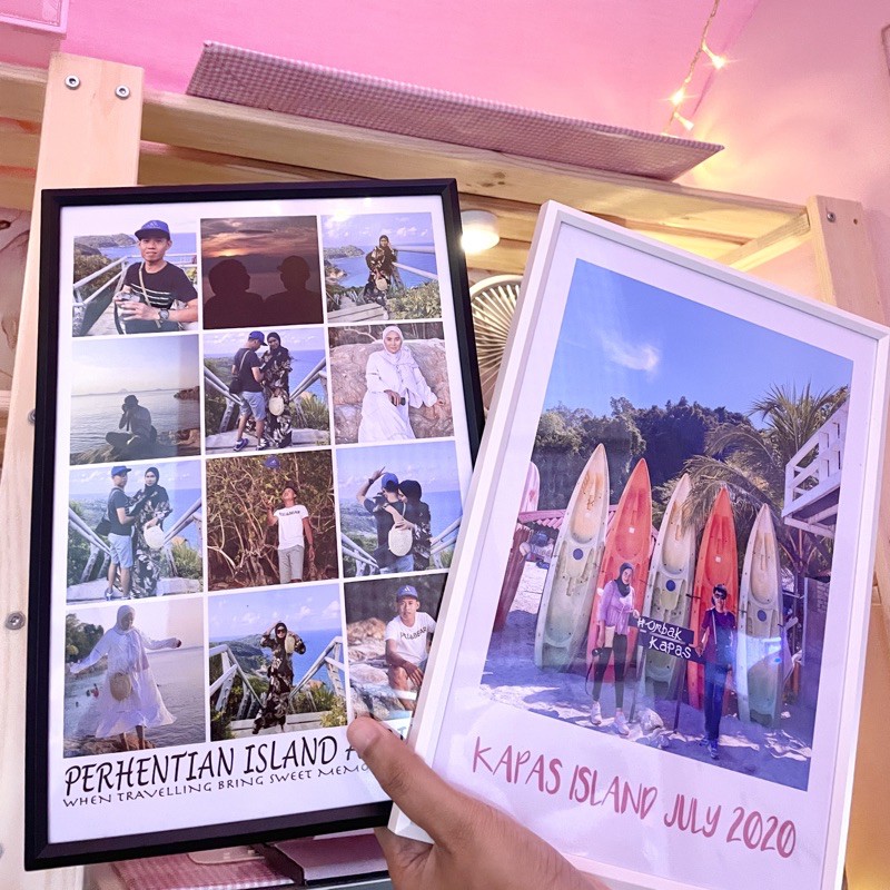 A4 photo printing + frame / photo print saiz A4 | Shopee Philippines