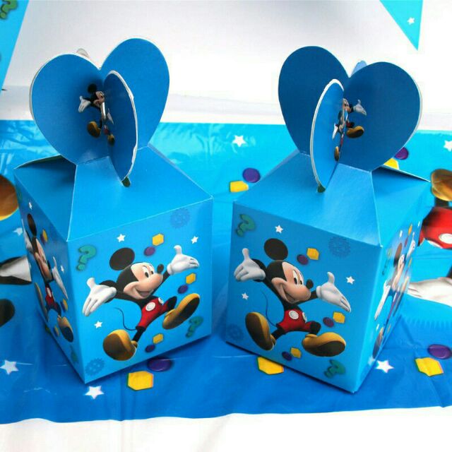 Mickey mouse candy box 6 Piesces Per Pack | Shopee Philippines