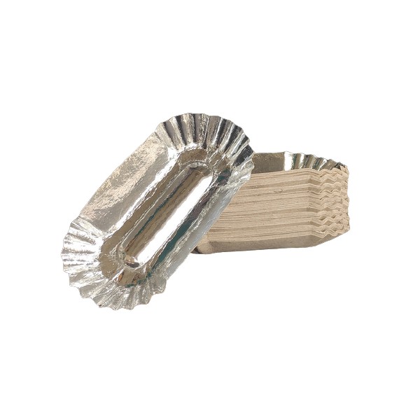 KIKIAM TRAY HOTDOG TRAY SQUARE PLATE PAPER PLATE (Siomai, Dumpling ...