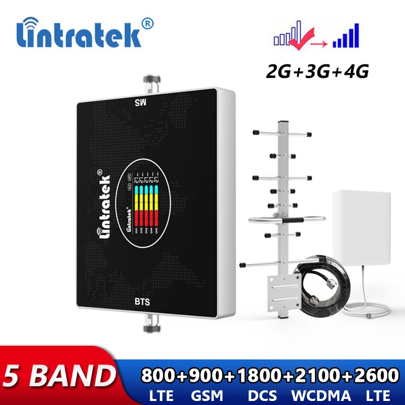 15 Meters RG6 Cable For 2G 3G 4G 5Band Network Booster Band 20/7/1/3/8 ...