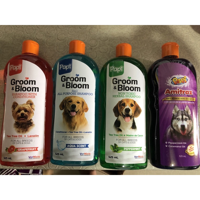 PAPI GROOM & BLOOM SHAMPOO 525ml | Shopee Philippines PAPI GROOM & BLOOM SHAMPOO 525ml | Shopee Philippines