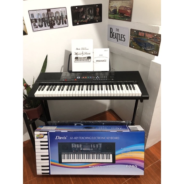Davis 280 / 208 61 Keys Keyboard with USB input ( not included usb disk ...