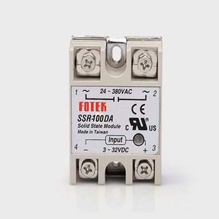 Solid State Relay SSR-10DA 25DA 40DA 50DA 60DA 100DA Radiator 3-32V/DC TO 24-380V/AC SSR 40DA ...