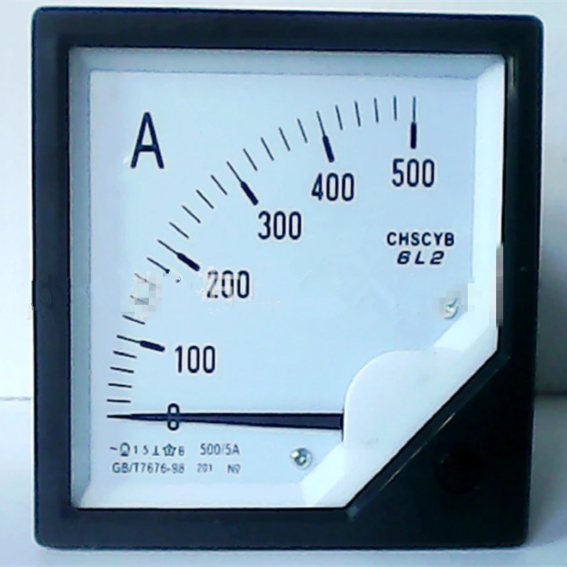 Pointer Analog Ampmeter Ammeter Current Meter Monitor Tester Panel 30A ...