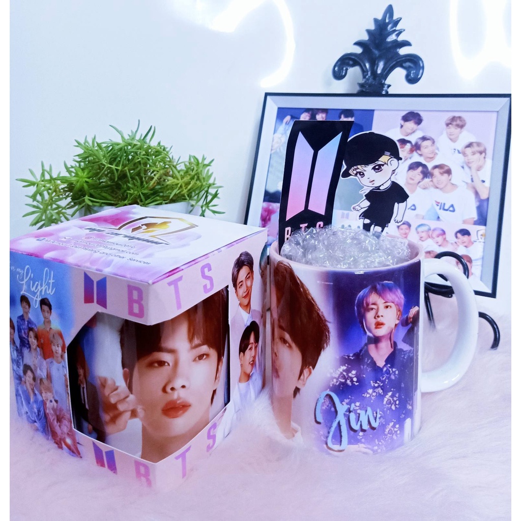 BT21 BUTTER PERMISSION TO DANCE DYNAMITE MUG JUNGKOOK JIMIN V RM SUGA ...