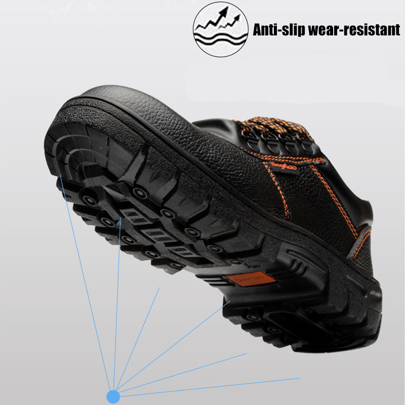 Steel Toe Safety Shoes Steel Toe-proof Anti-smashing Anti-piercing ...