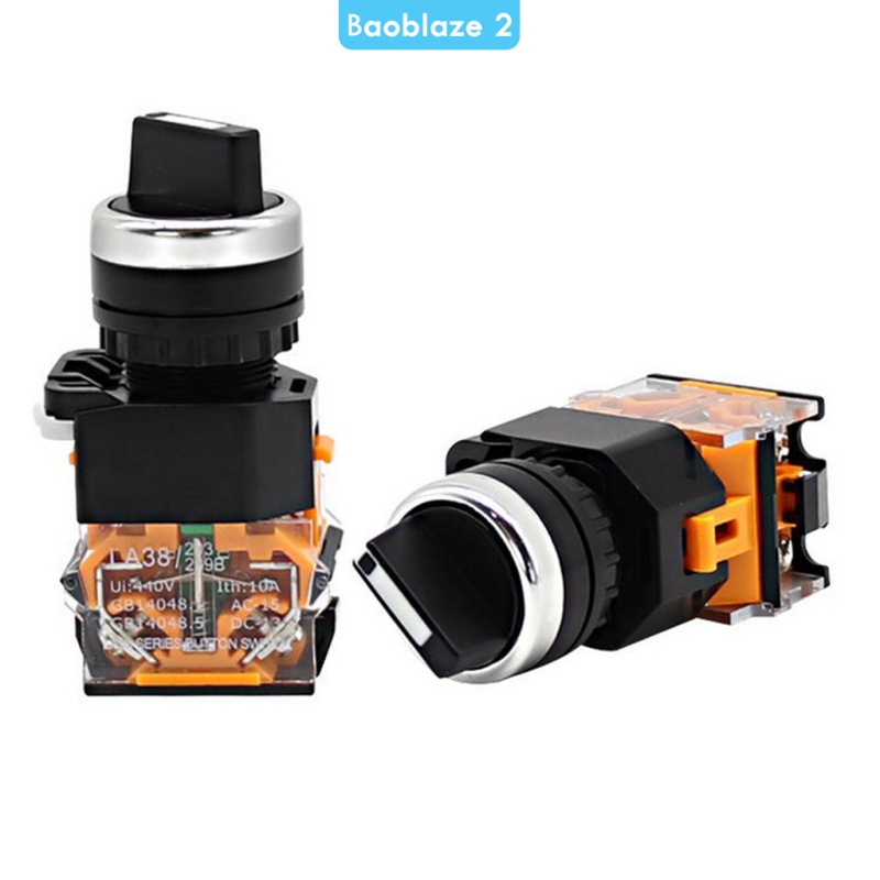 [nana] 22mm 2 No Positions Latching Rotary Select Selector Switch Shopee Philippines