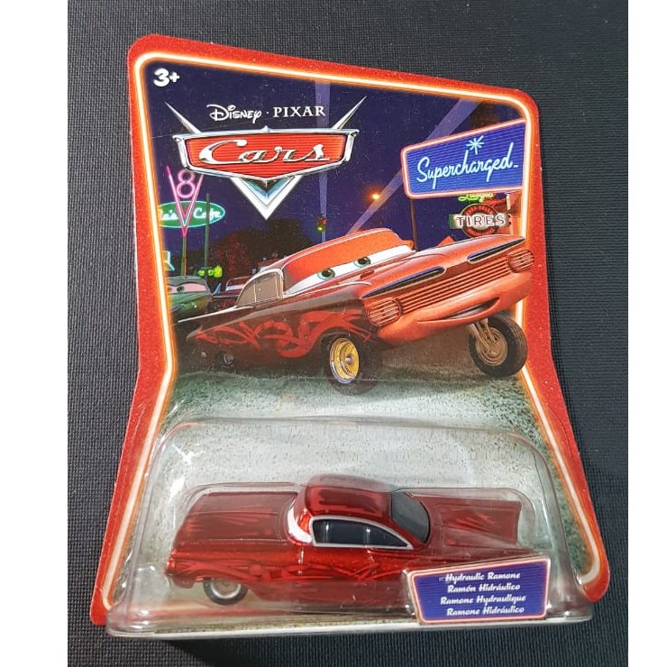 Disney Pixar Cars Supercharged Hydraulic Ramone Diecast Car [Red] 1:55 ...