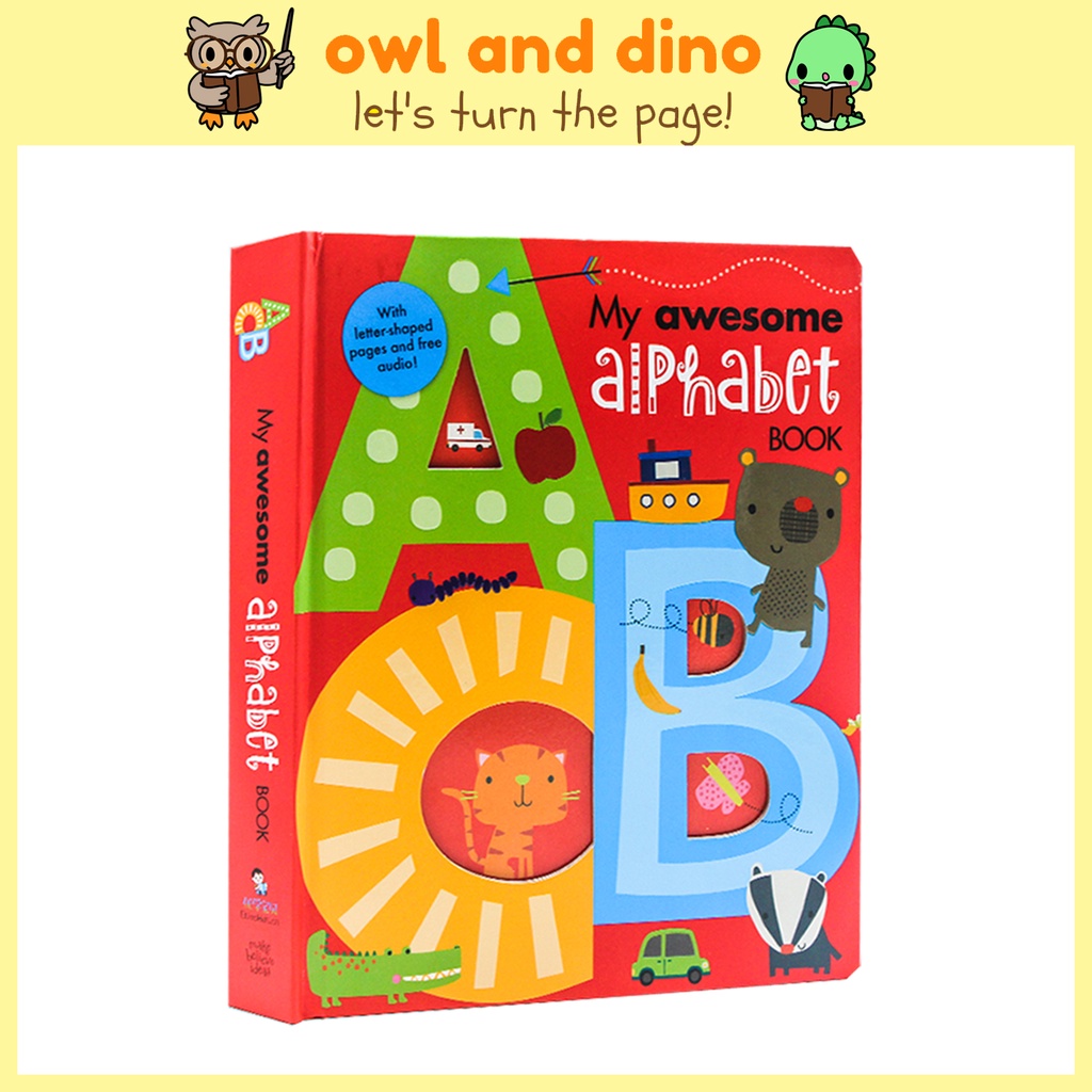 My Awesome Alphabet Book (With some stains on the cover) | Shopee ...