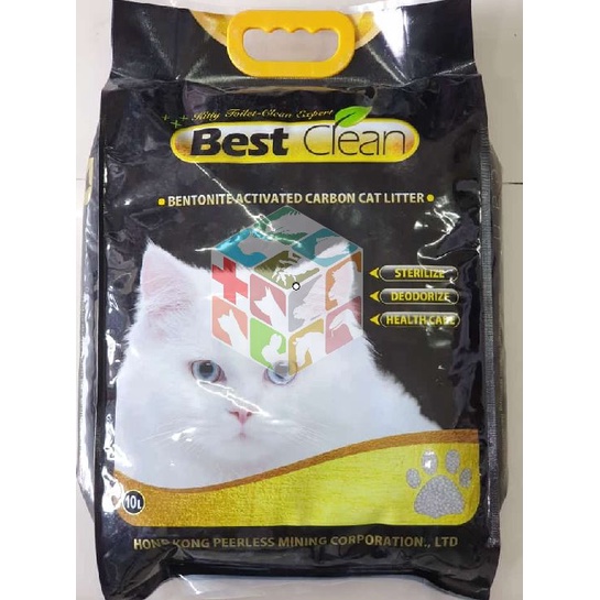 Best Clean 10L Cat Litter Clumping BENTONITE Sand 10L Lemon Lavender ...