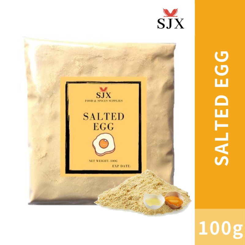 100g Salted Egg Powder/Spicy Salted Egg/Butter Salted Egg (Fries/Wings ...