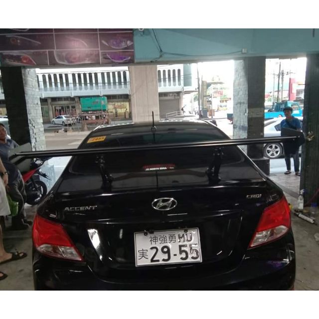Double Blade Spoiler for Hyundai Accent | Shopee Philippines
