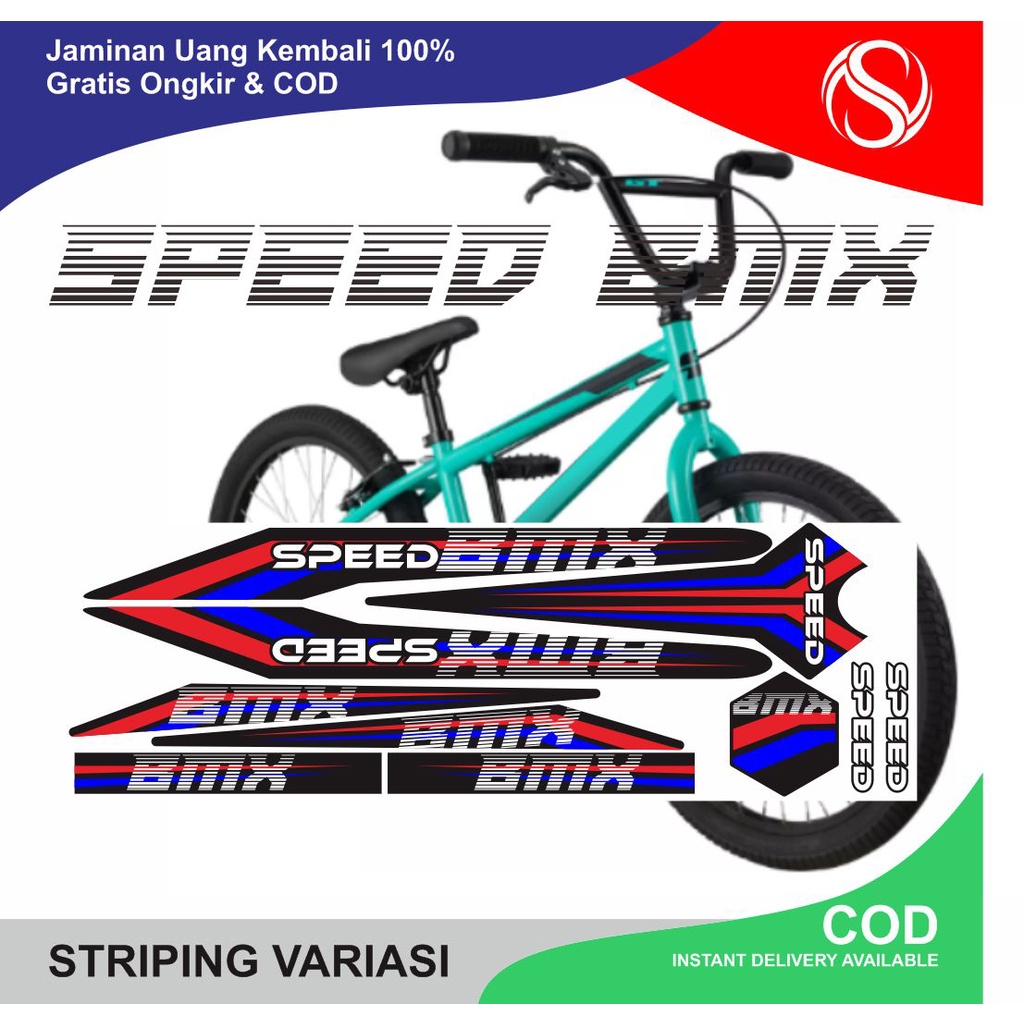 Variations Of BMX Bike STICKER Variations/Variations Of BMX Bike ...
