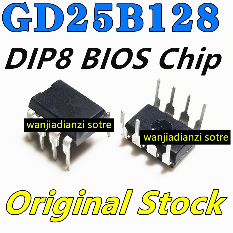 Original GD25B128CPIG 25B128CPIG 128Mbit 16MB DIP8 16m DIP8 foot ...