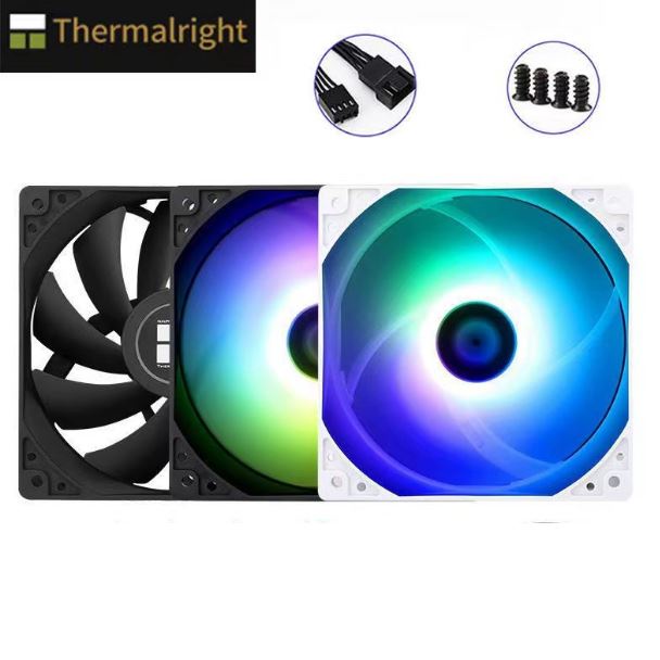 Thermalright clockwise 120mm fan TL-C12C/TL-C12C-S/TL-C12CW-S ARGB PWM ...