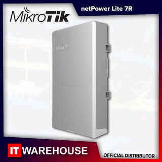 MikroTik netPower Lite 7R Reverse POE Outdoor Switch w Gigabit & 10G ...