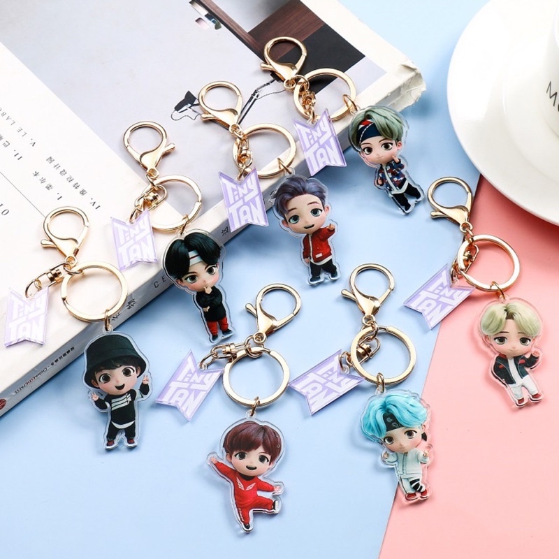 Bang tan B/T/S Tiny-tan Kpop Acrylic Keychain | Shopee Philippines