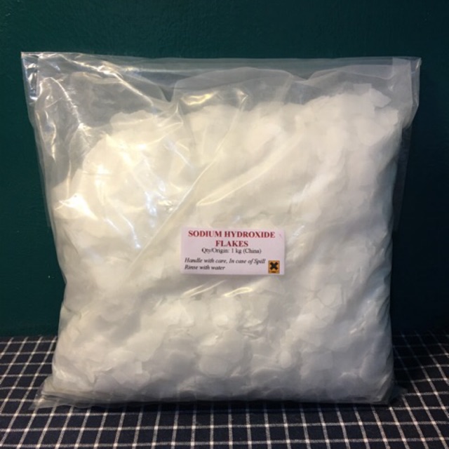 CAUSTIC SODA (LYE) FLAKES / SODIUM HYDROXIDE 1kg | Shopee Philippines