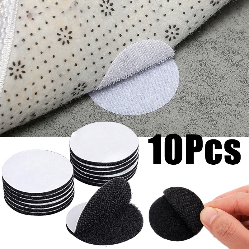 10 Pcs Non-slip Double-sided Fixed Sticky Patch Fixing Sticker for Sofa ...