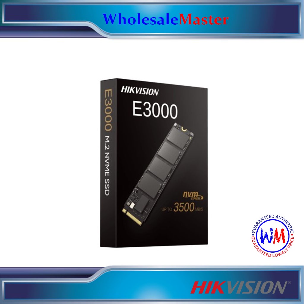 Hikvision E3000 M.2 NVMe PCIe Gen 3 × 4 512G SSD upto 3500MB/s | Shopee ...