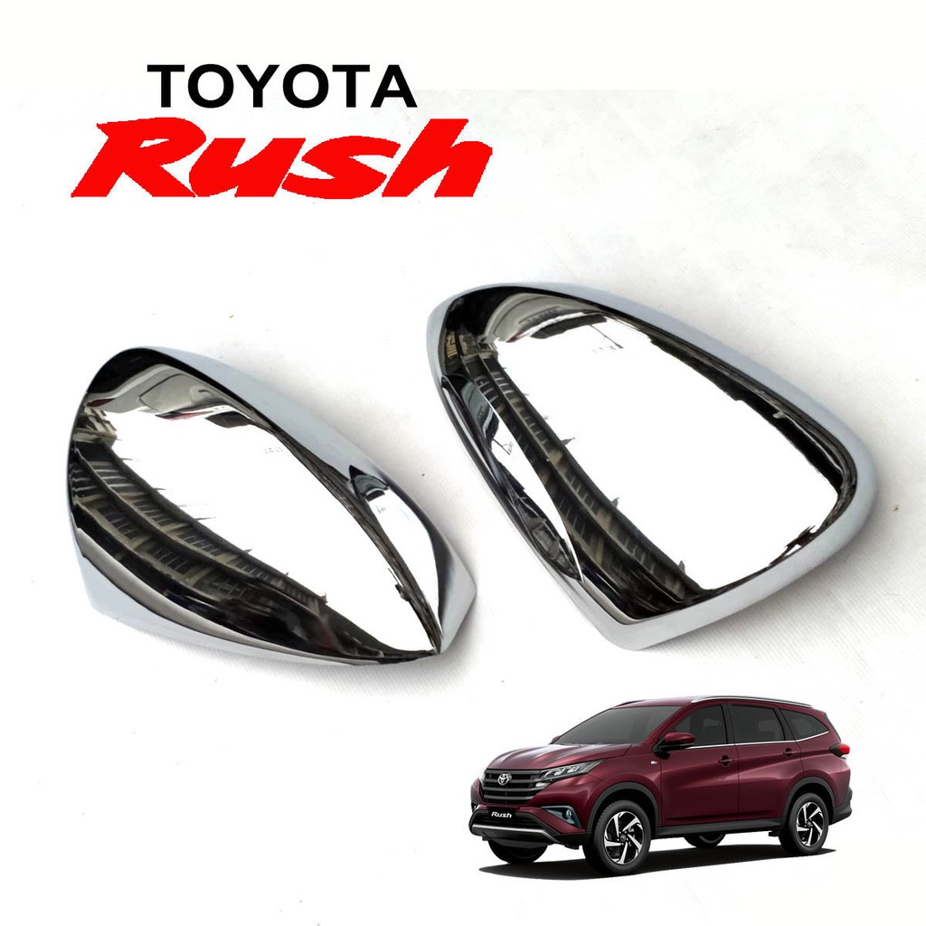 Side Mirror Chrome Cover for Toyota Rush | Shopee Philippines