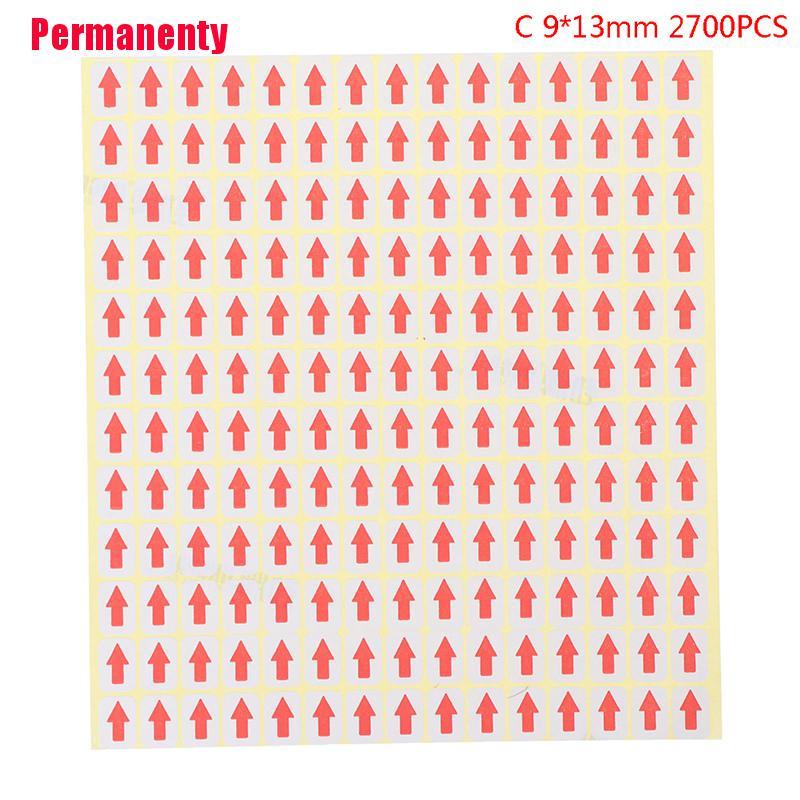 Permanenty: 15sheet Arrow Labels Removable Small Circle Dot Stickers ...
