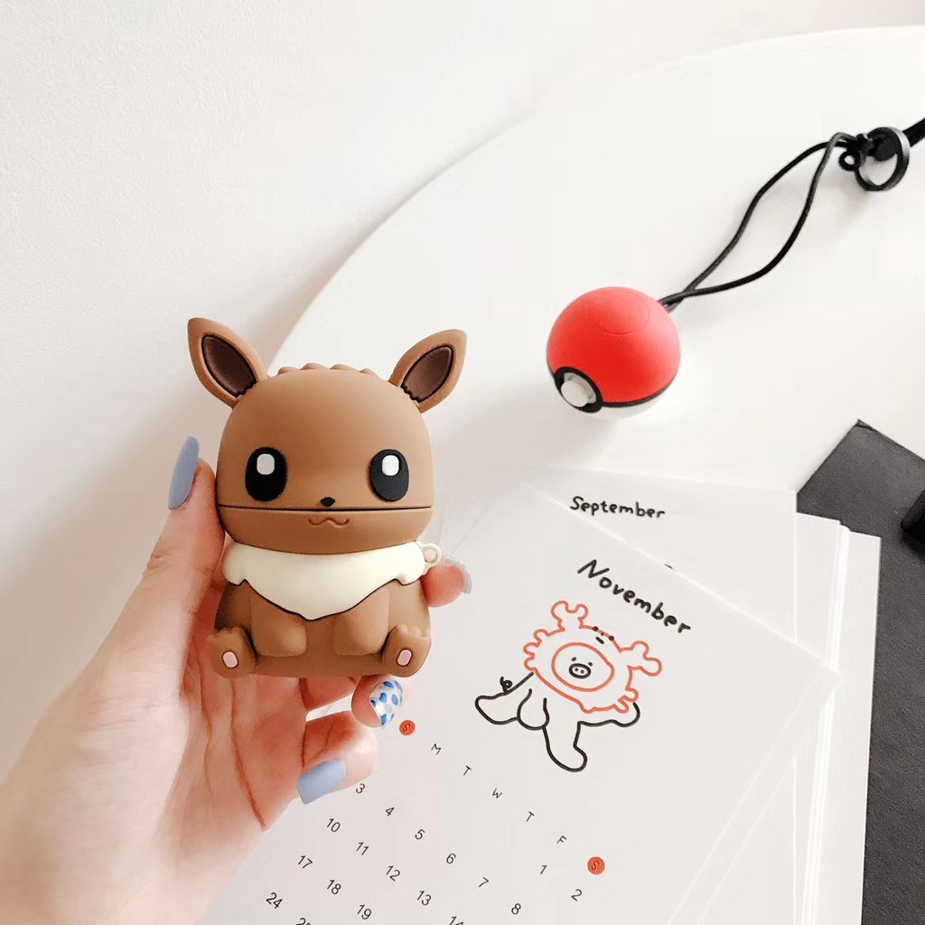 Pokemon Airpods 1/2 Wireless Headphones Case Charmander Bulbasaur ...