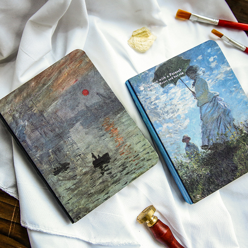 World Famous Paintings Creative Van Gogh Monet Art And Sunflower Art ...