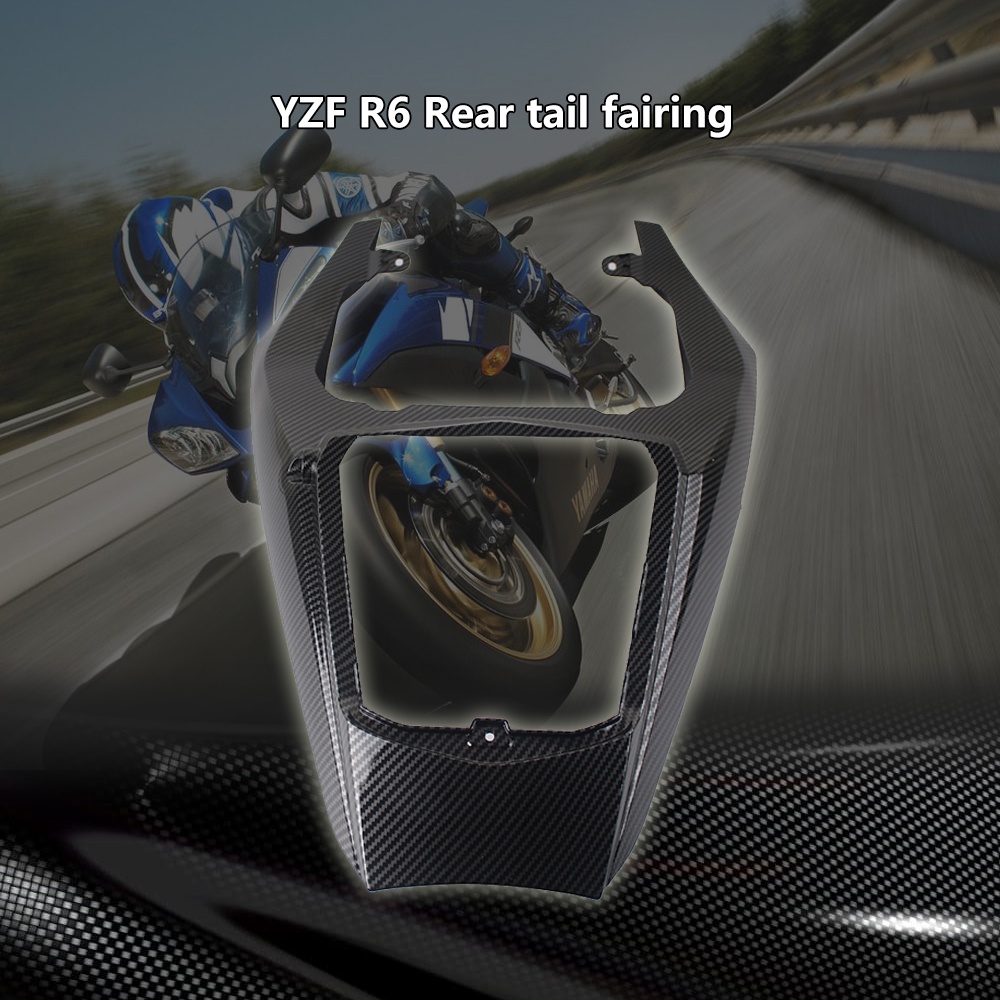 Carbon ABS Fiber Carbon Fibre Pattern Rear Tail Driver Seat Fairing For ...
