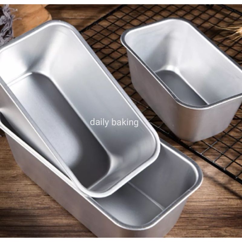 Aluminum Alloy Non-Stick Cheese Cake Toast Mold Bread Loaf Pan Baking ...