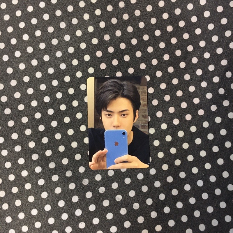 Sehun What a Life Official Photocard (pink) | Shopee Philippines