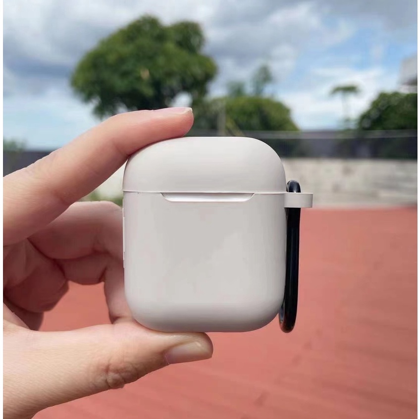 AirPods 1st 2nd Silicone case Bluetooth Headset Anti fall protection ...