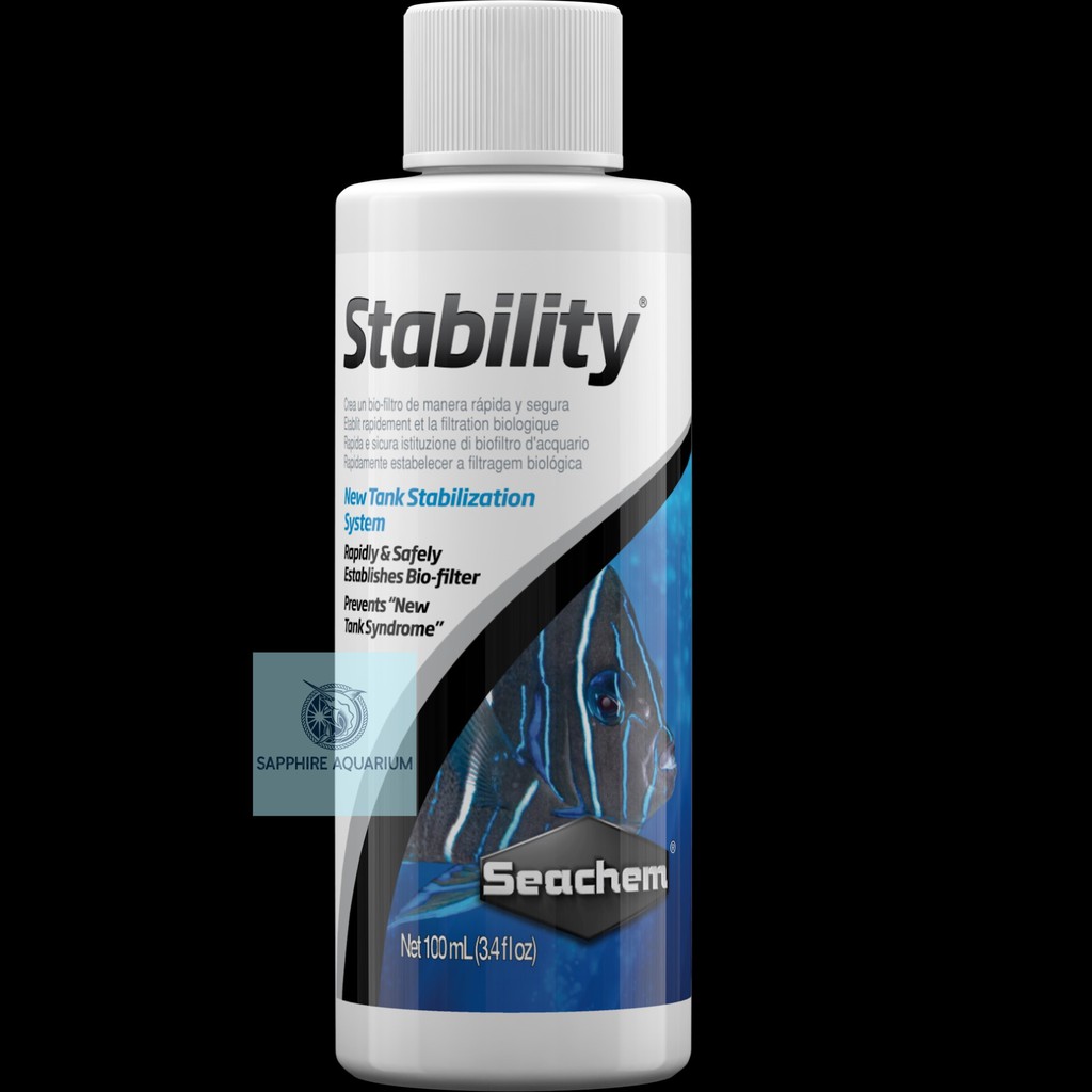 Microbiology for aquariums Seachem Stability 100ml (Original - Genuine) | Shopee Philippines