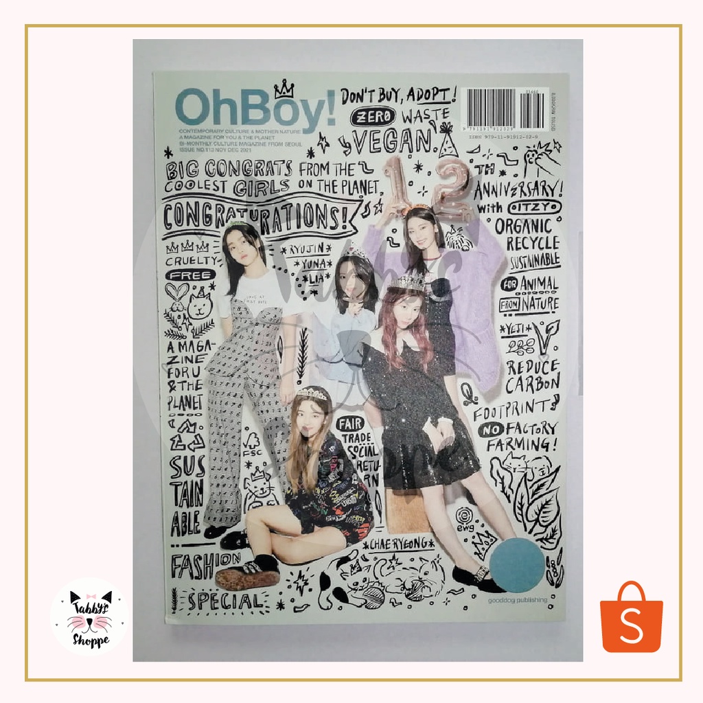 [ONHAND] ITZY Oh Boy Magazine | Shopee Philippines