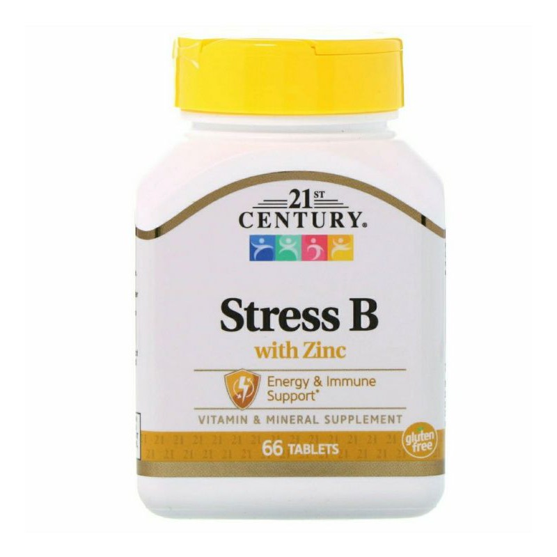 21st Century Stress B, Anti Stress with Biotin, Vitamin B, Vitamin C ...