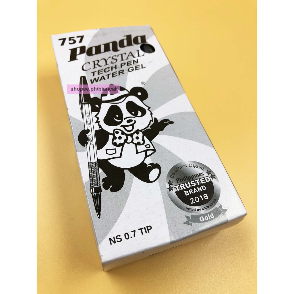 PANDA BALLPEN CRYSTAL WATER GEL PEN (BOX 25 PENS) (SCHOOL OFFICE ...