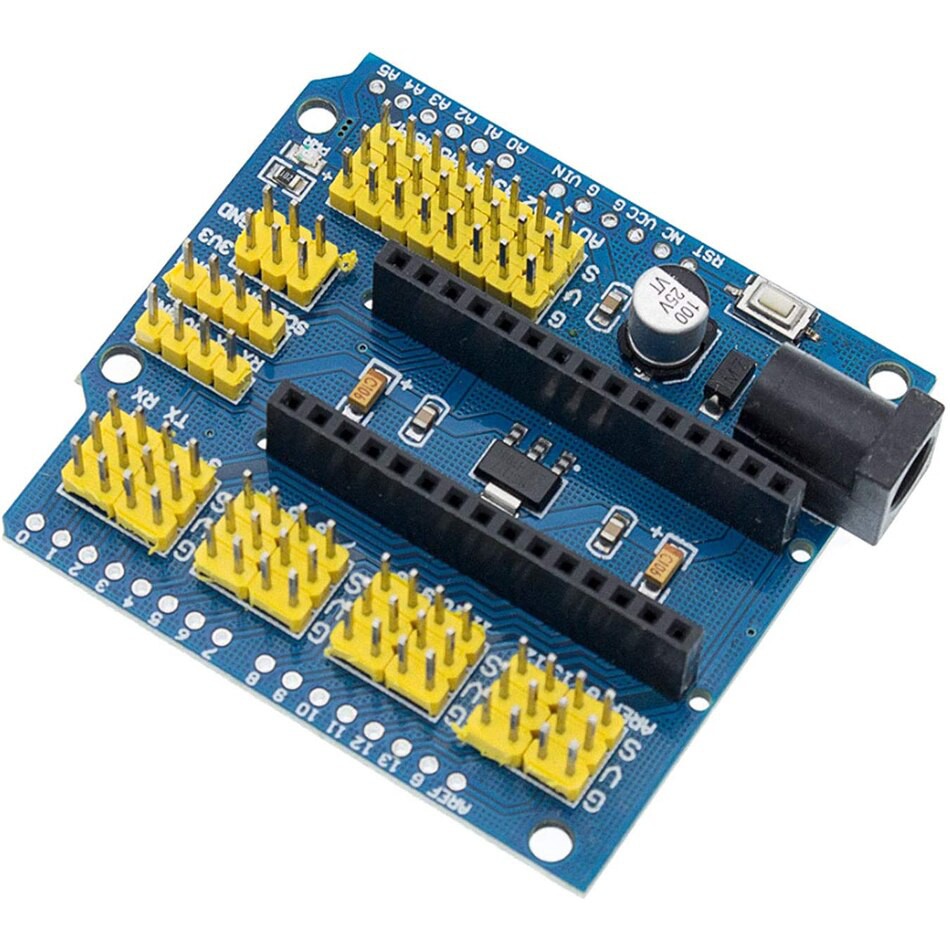 Circuitrocks Nano ch340 Atmega328P 5V 16Mhz I/O Expansion Sensor Shield ...