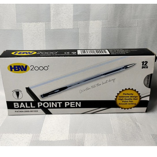 HBW Ballpen 2000® - 12 Pcs per Box (Sold per box) | Shopee Philippines