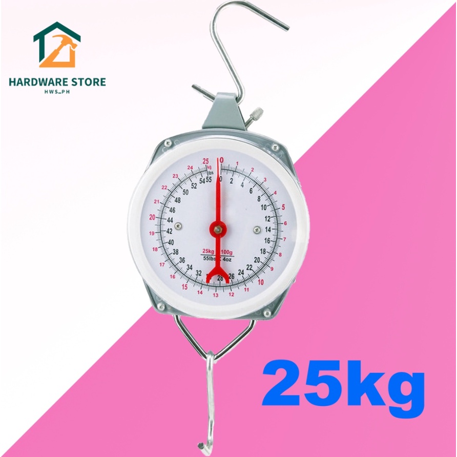 Hanging scale 25Kg，50kg，100kg，150kg，200kg | Shopee Philippines