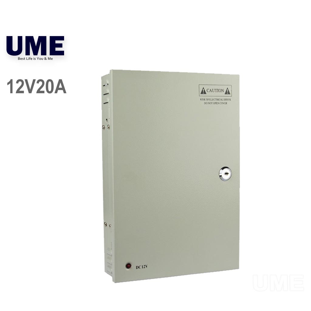 DC 12V 5A 10A 20A 30A 40A Centralized Power Supply Adapter UME CCTV COD ...