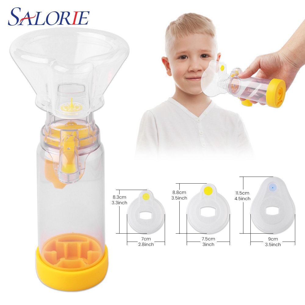 Salorie Adult Children Asthma Aerochamber breathe in Spacer Assist With ...