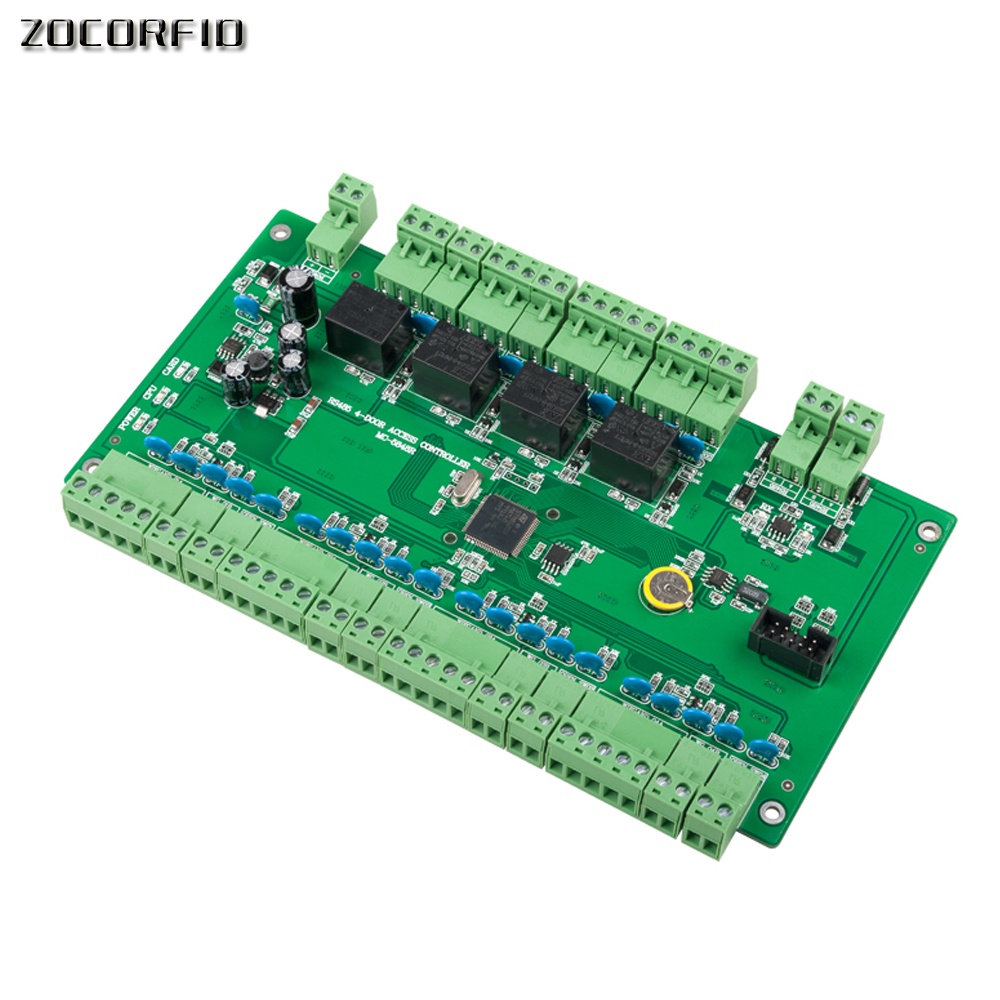 Four Door Network Access Control Panel Board With Software ...