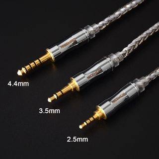 NICEHCK C16-4 16 Core Silver Plated Cable 3.5/2.5/4.4mm Plug MMCX/2Pin/NX7/QDC Connector For ...
