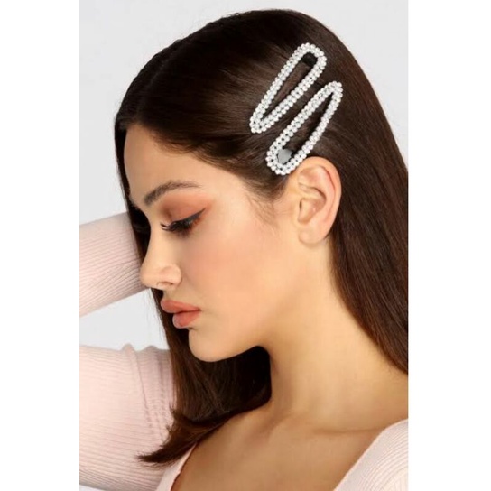 1 PIECE AND 1 BUNDLE OF 3 PIECES DIFFERNT STYLE OF RHINESTONE HAIR CLIP ...