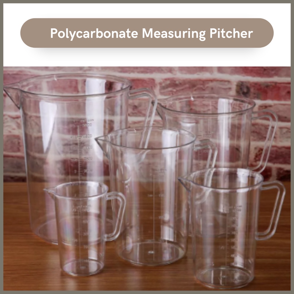 Measuring Pitcher Polycarbonate Commercial Use | Shopee Philippines