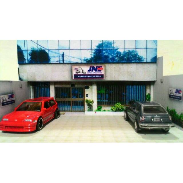 Jne office papercraft diorama 1/64 scale | Shopee Philippines