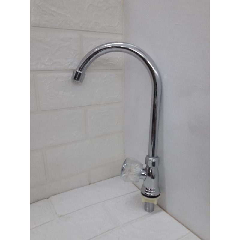 Faucet Goose neck type with Crystal (High Quality) | Shopee Philippines