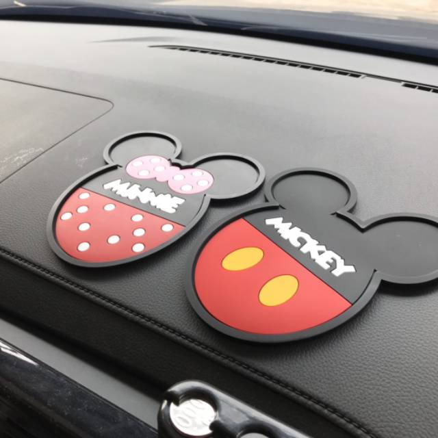 Dashmatt Mickey Mouse/Minnie Mouse anti-slip pad Mickey Minnie Mouse ...