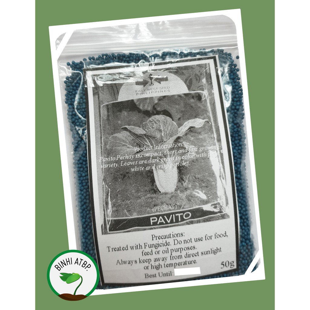 East-west Pavito Pechay Seeds (50 Gr Pack) | Shopee Philippines